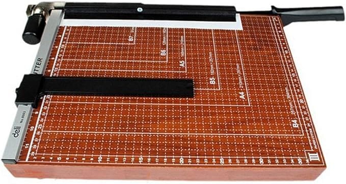 Wooden paper Trimmer 12x10 inches Capacity 12 Sheets